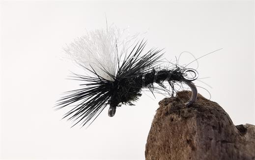 Black Midge Klinkhammer Fly - Fishing Flies with Fish4Flies Worldwide